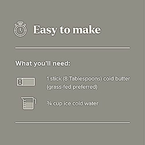 Keto Biscuit Zero Carb Mix - Keto and Gluten Free Biscuit Baking Mix - 0g Net Carbs Per Biscuit - Easy to Bake - No Nut Flours - Makes 12 Biscuits (23g Mix)