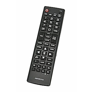 AKB73975722 TV Remote Control Replacement fit for LG LED HDTV 22LB4510 22LH4530 24LF4520 29LB4510 28LF4520 28LF4520WU 28LF4520-WU 24LB4510-PU 24LB451B 24LB451B-PU 24LF4520-WU 24LF452B 24LH4530-PU