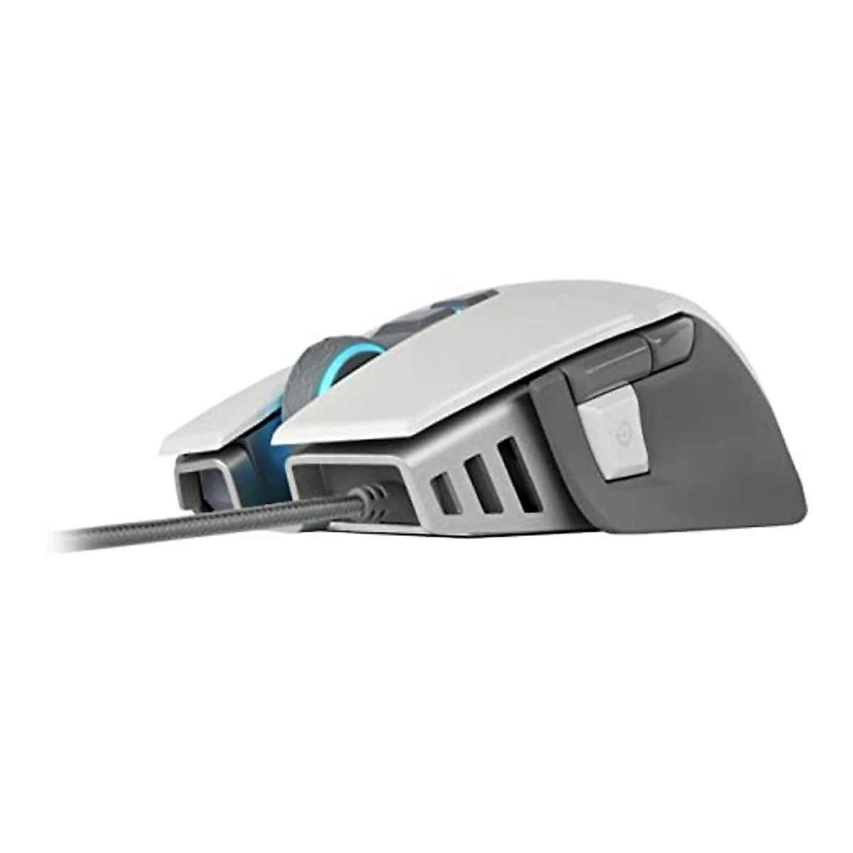 Corsair M65 RGB Elite - FPS Gaming Mouse - 18,000 DPI Optical Sensor - Adjustable DPI Sniper Button - Tunable Weights - White