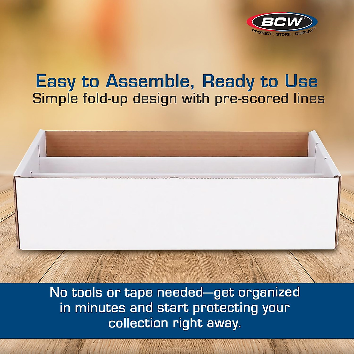 BCW Super Shoe Storage Box, 3000 Count