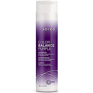 Joico Color Balance Purple Shampoo & Conditioner Set | Eliminate Brassy and Yellow tones | For Cool Blonde or Gray Hair