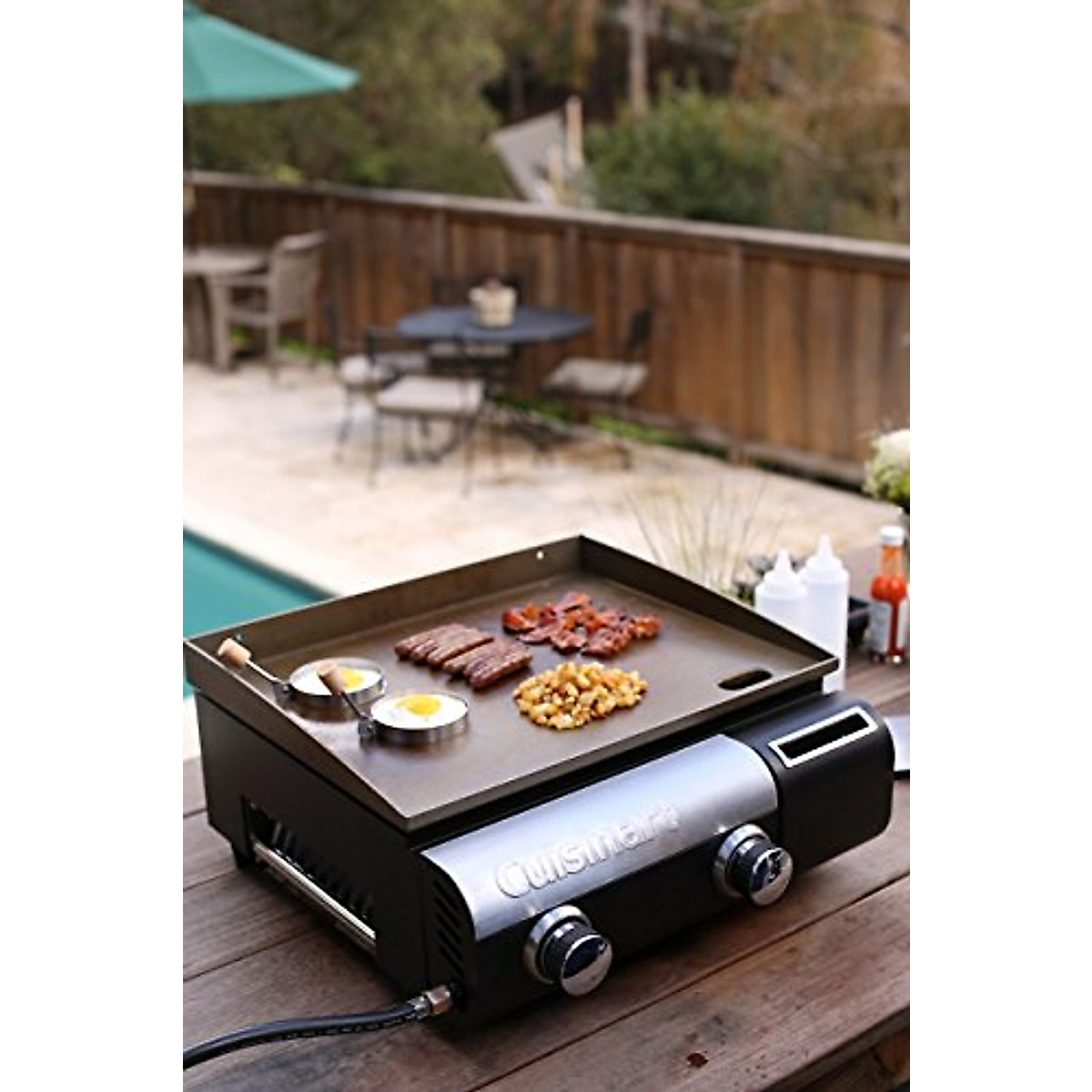 Cuisinart CGG-501 Gourmet Gas Griddle, Two-Burner