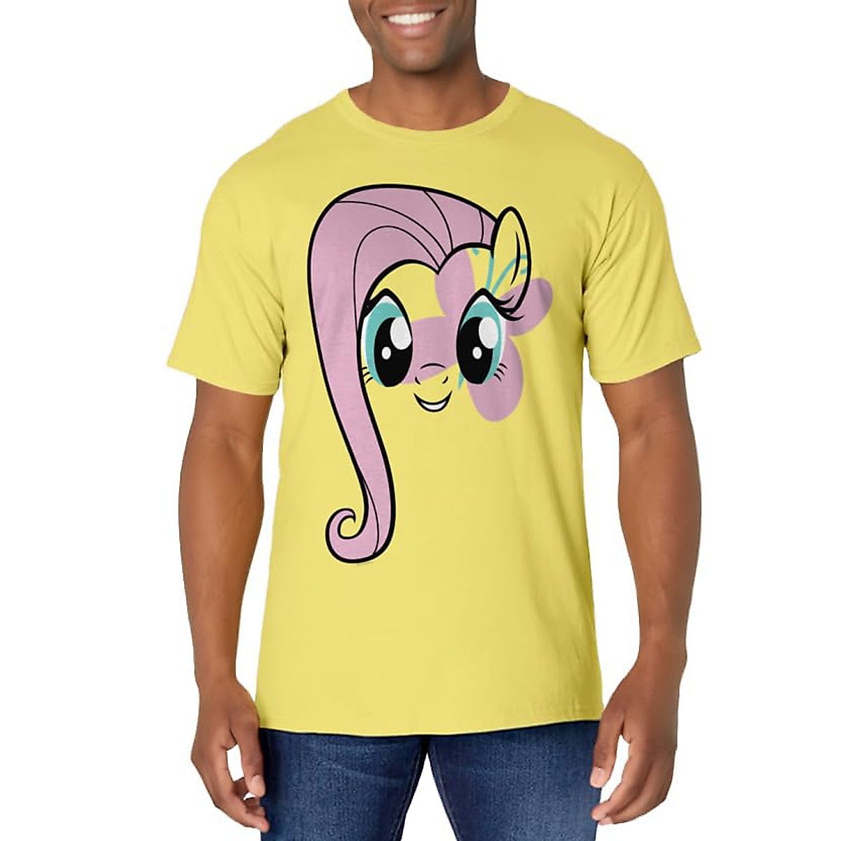 My Little Pony: Friendship Is Magic Fluttershy Big Face T-Shirt