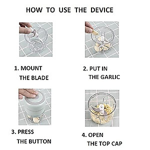 2In1 Hand Blender Garlic Chopper Egg Beater Portable Milk Blender Chili Ginger Crusher Food Cutting Kitchen Tool (Pink)