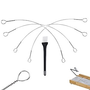 4 Pcs Cheese Slicer Wire Replacement For Marble Cheese Slicer Board,Cheese Cutter Wire for Block Cheeses Butter Cutting(Xinglinsaiter Cheese slicer Special)