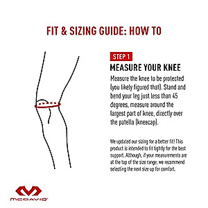 McDavid Hex Knee Compression Sleeves, Pull-On Padded Protection, Moisture Wicking (1 Pair), Black, ADULT- Small