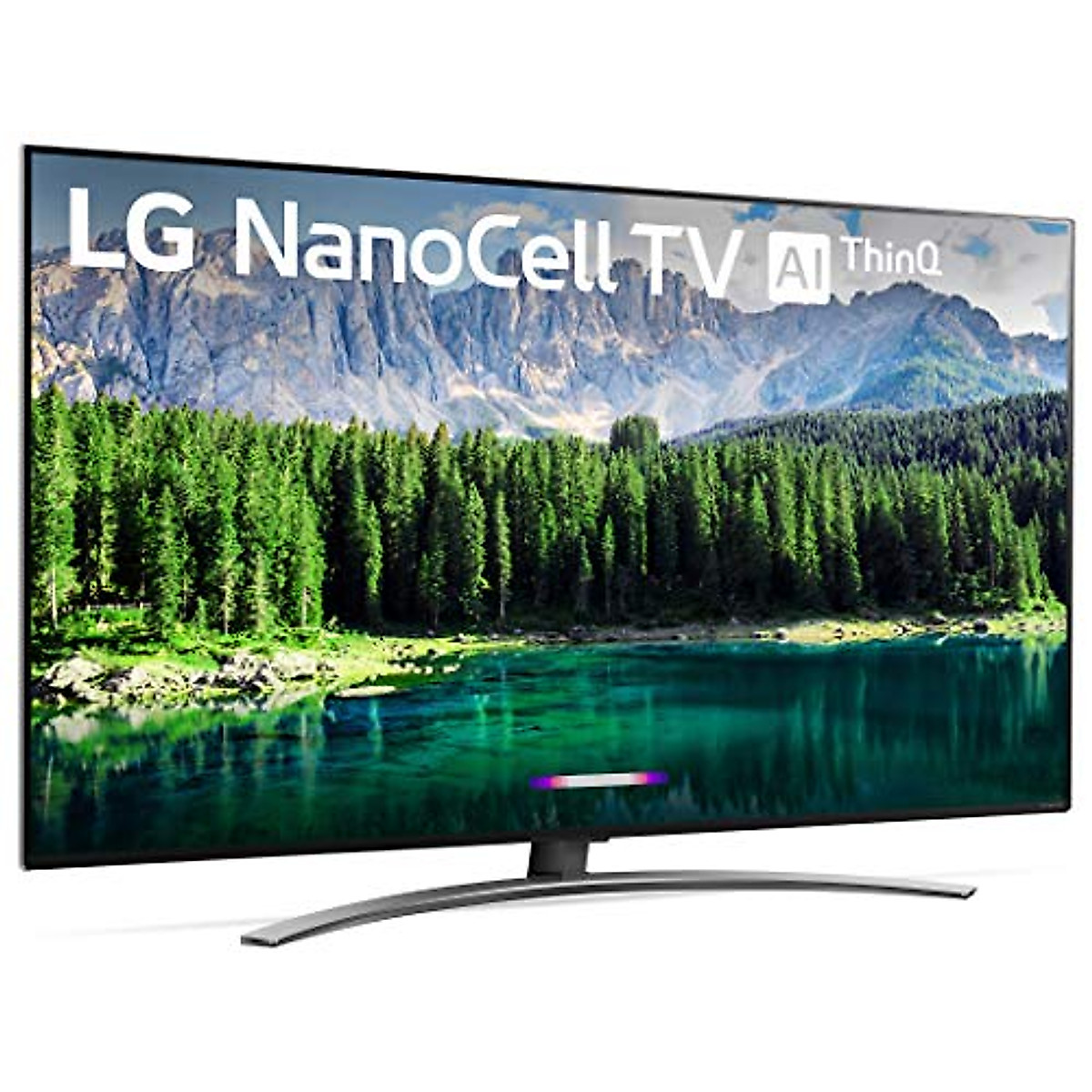 LG 49SM8600PUA Nano 8 Series 49" 4K Ultra HD Smart LED NanoCell TV (2019), Black