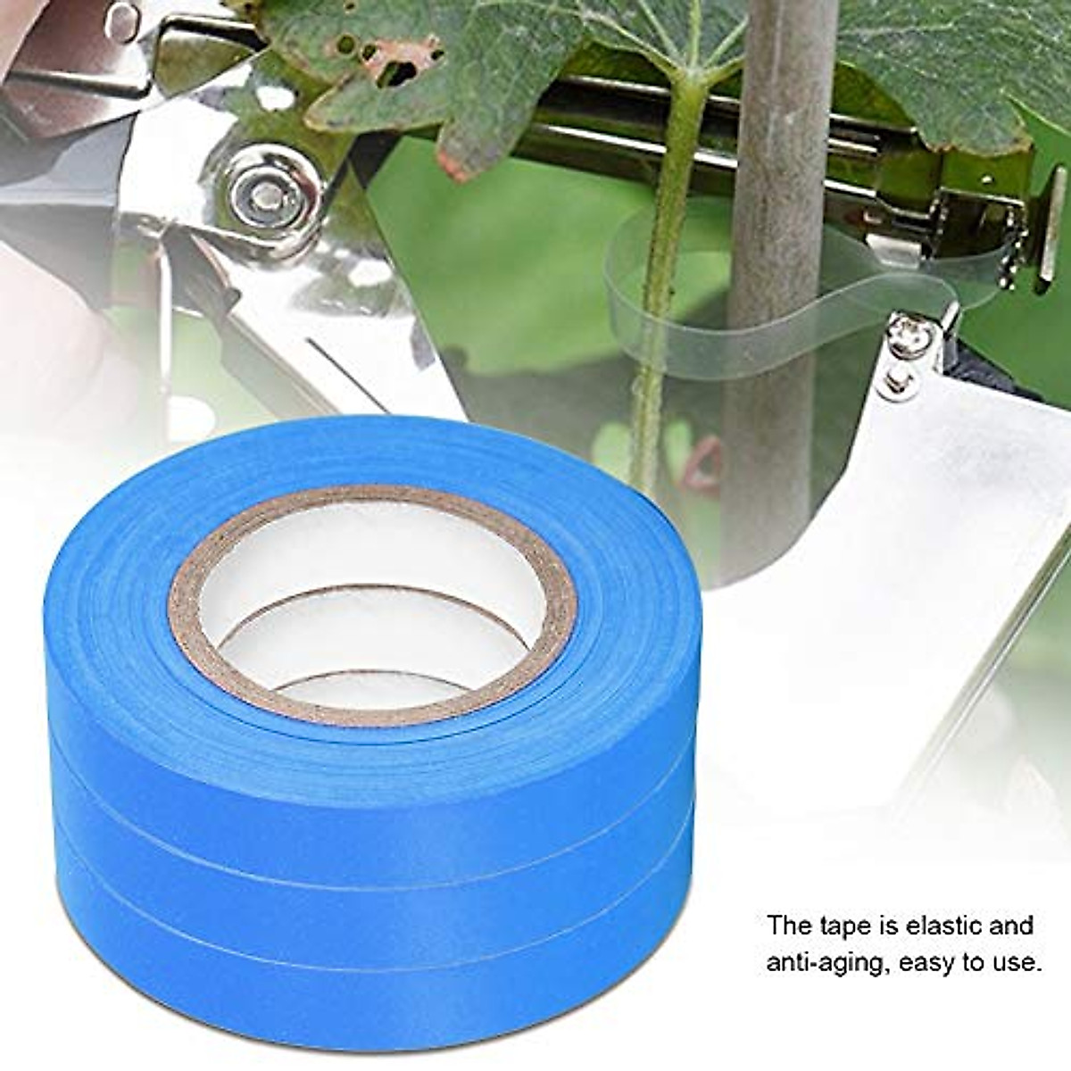 Anti-aging Tape, Safe and Non-toxic Garden Tape, for Garden Tomato(blue)