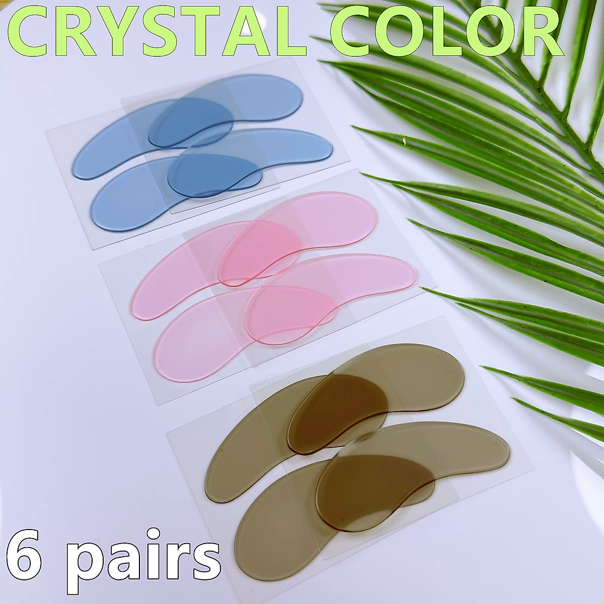 Silicone Eye Patch Reusable Under Eye Patches Sticky Lash Lift Cover Shield Eyelash Extension Mask 6 Pair Lower Lash Isolation Pads For Sensitive Skin During Perm Lamination Lash Extension Remover