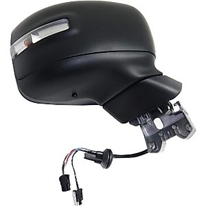 Kool Vue Driver & Passenger Side Power Heated Mirrors for Jeep Renegade 2015-2018 With Signal Light Textured