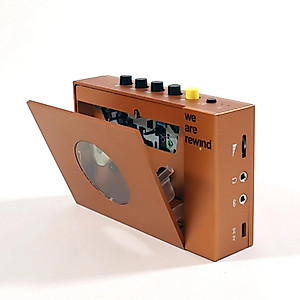 We Are Rewind Portable Cassette Player (Serge - Orange)