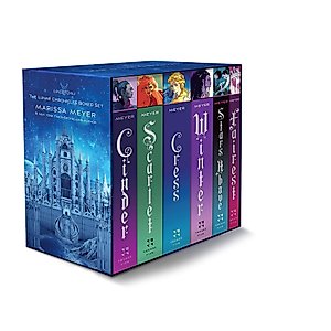 The Lunar Chronicles Boxed Set: Cinder, Scarlet, Cress, Fairest, Stars Above, Winter