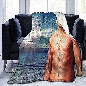 Paul Walker Ultra-Soft Cozy Flannel Blankets Micro-Fleece Bed Blanket for Couch Fleece - All Season Premium Bed Blanket 50"x40"