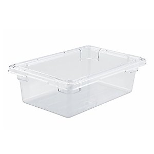 Winco Polyware Food Storage Box, 12 x 18 x 6 inch - 1 each.