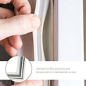 GE Appliances WR24X10229 Refrigerator Door Gasket (White)