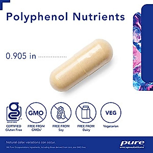 Pure Encapsulations Polyphenol Nutrients | Hypoallergenic Nutrient Dense Multivitamin/Mineral Formula | 180 Capsules