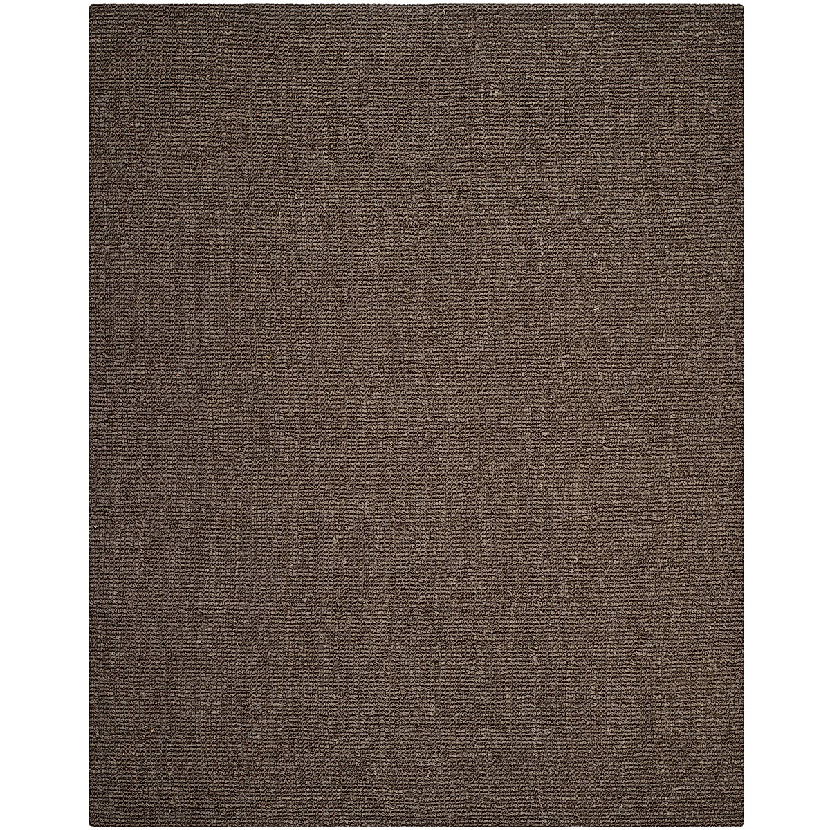 SAFAVIEH Natural Fiber Collection Area Rug - 9' x 12', Brown, Handmade Chunky Textured Jute 0.75-inch Thick, Ideal for High Traffic Areas in Living Room, Bedroom (NF447D)