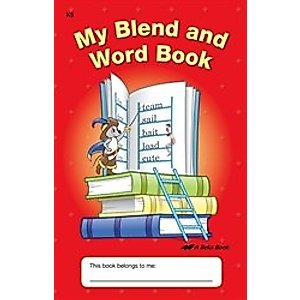 My Blend and Work Book - Abeka 5 Year Old Phonics Reading Program Student Reader