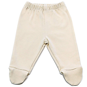 GOTS Certified 100% Organic 5 Piece Basic Essentials Layette Set for Newborn Baby Boys and Girls White