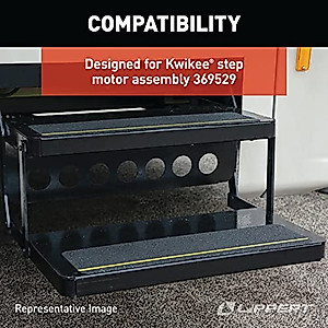 Kwikee Electric Step Replacement Pigtail Adapter/Harness for 5th Wheel RVs, Travel Trailers and Motorhomes