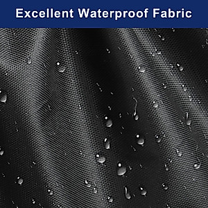 Industrial Fan Cover, Outdoor Fan Cover, Heavy Duty Waterproof & Dustproof Fan Cover for 16-20" Stand Pedestal Fan, Wall Mount Fan and Outdoor/Patios Use Fans, Suitable for Indoor Outdoor