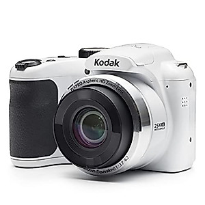 Kodak PIXPRO Astro Zoom AZ252-WH 16MP Digital Camera with 25X Optical Zoom and 3" LCD (White)