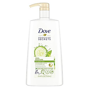 Dove Nourishing Secrets Shampoo with Pump Cool Moisture 25.4 oz