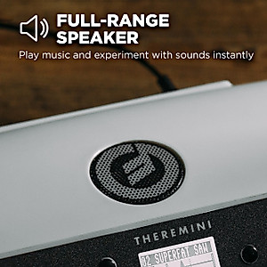 MOOG Theremini - Theremin with Pitch Correction, CV Out, Built-in Tuner and Speaker, Animoog Synthesizer Sound Engine with 32 Presets and LCD Screen