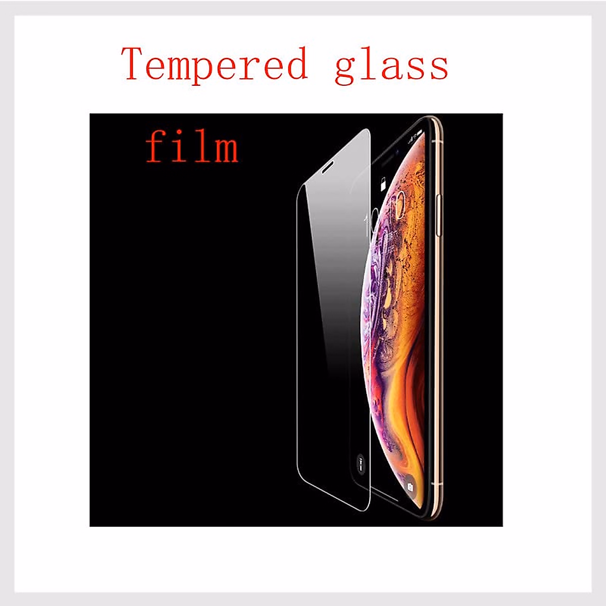 Cover for Oukitel WP19 (6.78") Case IJTYHF Soft Silicone Case Bumper Shell +Tempered Glass 9H Screen Protector Protective Film, Transparent Protective TPU Cases -Cartoon Devil