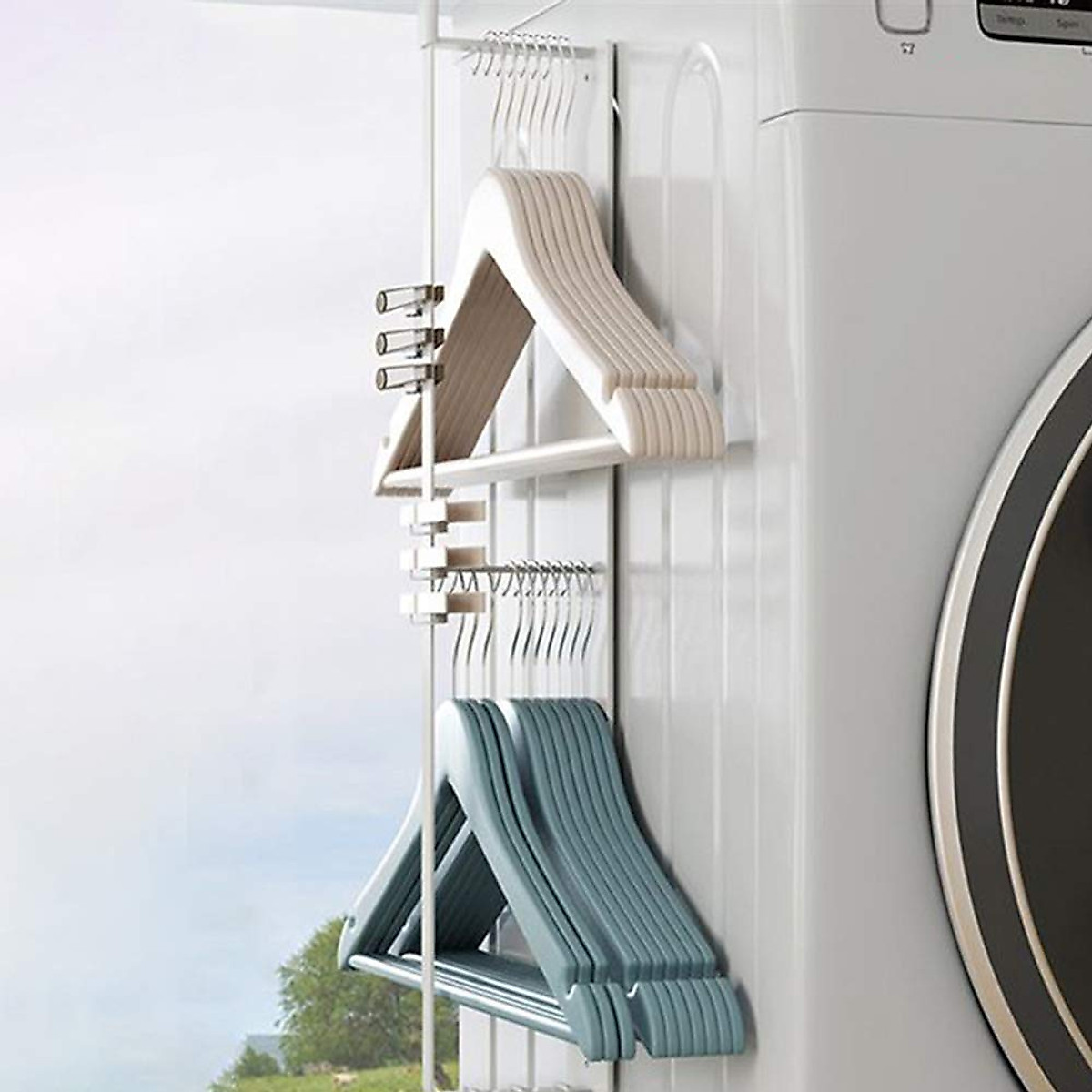 Washing Machine Side Rack Magnet Bathroom Hanger Finishing Rack Balcony Hook Magnetic Storage Rack Fridge Side Towel Holder