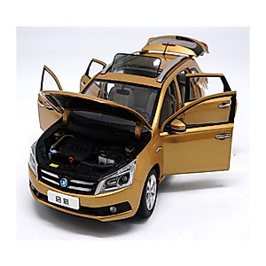 Alloy Resin Car Vehicle Model 1 18 Fit for Nissan Venucia T70 Vehicle Diecast Scale Alloy Car Model Static Display Adult Collection Toys Festive Deluxe Gift (Color : B)