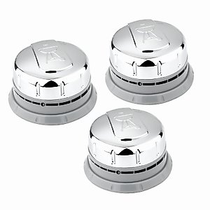 only fire Burner Knobs, 3PCS Gas Control Knobs Replacement for Weber Genesis 300 Series Gas Grills (Year 2011-2016 Models)