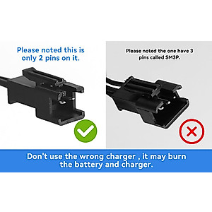 HJ 2 pcs 3.6V 2400mAh NI-MH 3xAA SM2P Battery with USB Charging Cable for Some Kind of RC Toy Car Boat Plane Flashlight Safe Equitment Electric Machine