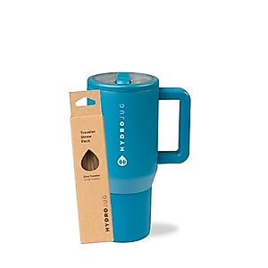 Glacier 20oz Traveler + Replacement Straws