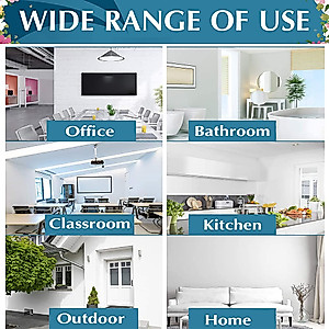 Tahikem 6 Pcs Drywall Repair Patch, 4" 6" 8" Two of Each Wall Patch Repair Kit, Self Adhesive Wall Mesh Repair, Large Hole Patch for Drywall, Sheet Rock Patch, Aluminum Metal Sheetrock Ceiling Patch