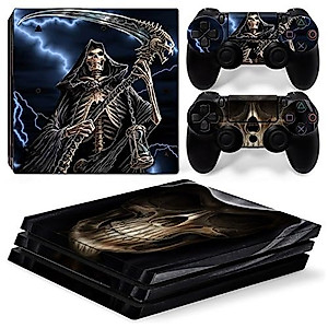 FYPRO Vinyl Cover Decal PS4 Pro Skin Sticker for Sony Playstation 4 Pro Console 2 Controllers Skins 2#