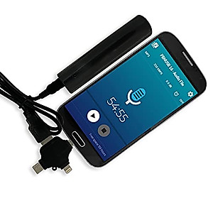 KBANK-OTG Voice Activated Digital Audio Recorder 576 Hours of Recording - Play Back on Computers, Phones, & Tablets