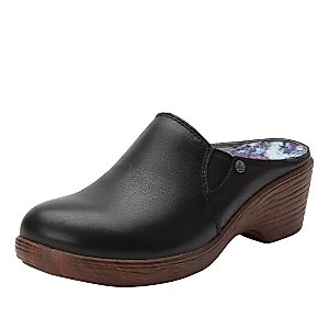 Alegria Women's Sereniti Obsidian Leather Clog 11 M US