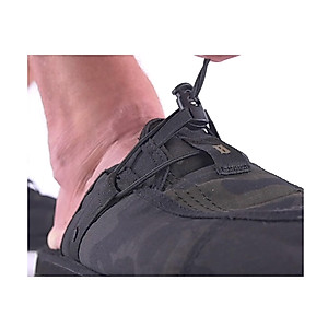 VIKTOS Men's Trenchfoot Warm Comfortable Indoor/Outdoor Lightweight Sherpa Fleece Lined Tactical Slippers | Hi-Rebound EVA Midsole, Multicam Black, 11