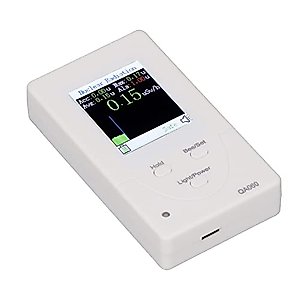 Portable Radiation Detector, Radiation Dose Counter High Sensitivity 1.8in Color TFT Display USB Charging with 3.7V 1000mAh Battery for Laboratory