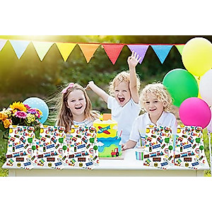 Train Party Favors Candy Bags with Stickers - Train Goodie Gift Treat Bags - Train Themed Birthday Party Supplies