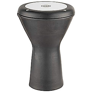 Meinl Percussion Aluminum Doumbek Egyptian Goblet Drum, Leatherette Wrap — Made in Turkey — Synthetic Head, 2-Year Warranty (HE-2000)