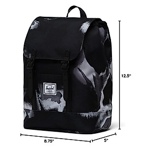 Herschel Retreat Backpack Mini, Dye Wash Black, One Size