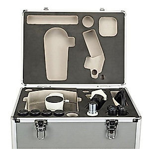 OMAX 40X-2500X USB3 5MP Digital Lab Trinocular LED Compound Microscope with Aluminum Carrying Case