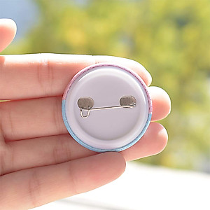 Team Girl & Team Boy Button Pins - Gender Reveal Party Games Baby Shower Party Ideas, Wear Your Guess, Girl or Boy, He or She Pin-Back Buttons (Set of 20, Round 1.5", Pink & Blue)