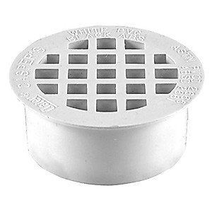 Oatey 2 in. PVC Snap-In Drain White