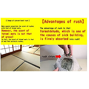 Igusaarai Japanese Nature Fresh Rush Grass Air Purifying Bag Wrapped in Bamboo Charcoal Sheet (Bag)