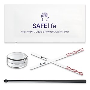 SAFE LIFE Xylazine Test Strips [25 Pack], Xylazine(XYL) Test Strips-Test Liquids and Powders for Presence of Xylazine