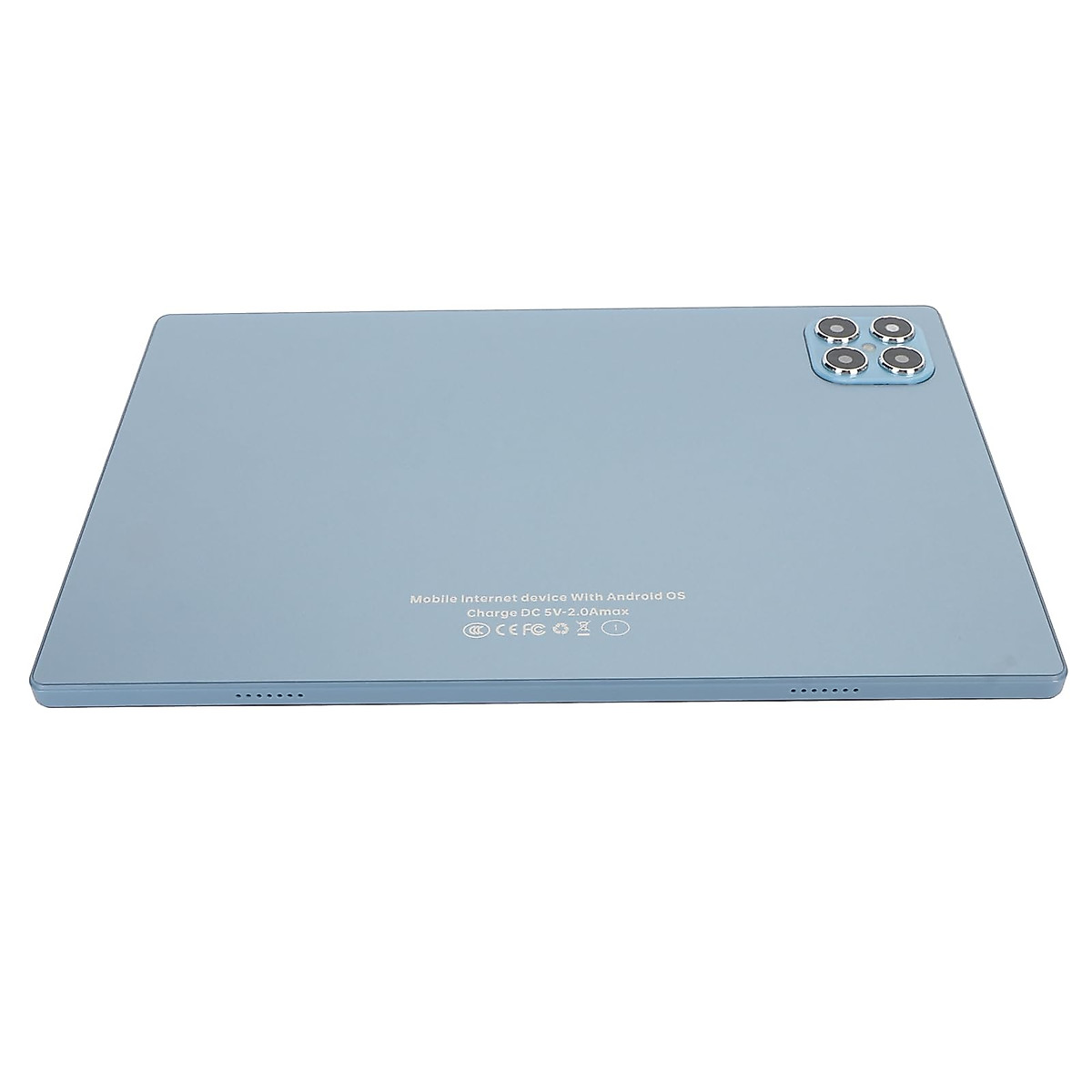 DAUZ 4G Tablet, 10.1 Inch Tablet PC 100‑240V 2.4G 5G WiFi Front 12MP Rear 24MP for Study (US Plug)