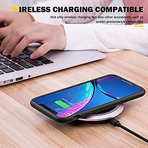 Humixx Shockproof Series iPhone XR Case Cover 2020 [Military Grade Drop Tested] [Upgraded Nano Material] Translucent Matte Case with Soft TPU Bumper, Protective Case for Apple iPhone XR - 6.1 inch
